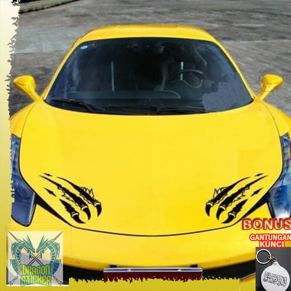 Jual TERMURAH STICKER KAP MOBIL BEKAS CAKARAN MIRROR CUSTOM DECAL ...