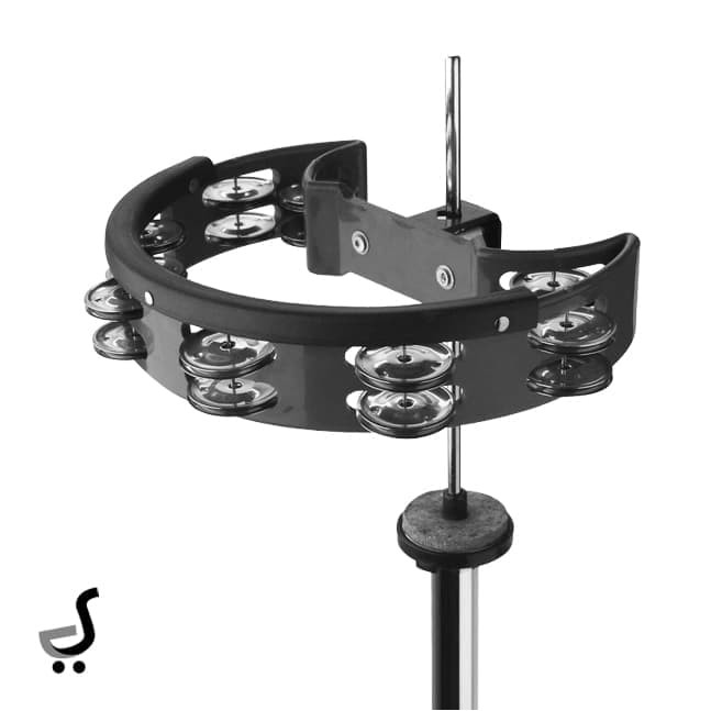 Jual Tamborin Hi-Hat Drum Double Head Kecrekan Tambourine LT-400 HITAM ...