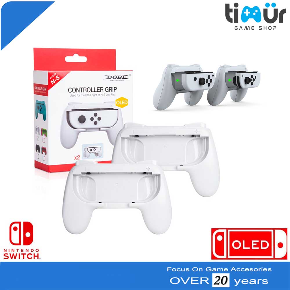 Jual OLED Controller Grip Joy-Con Joycon Handle Kit 2 Pack Nintendo ...
