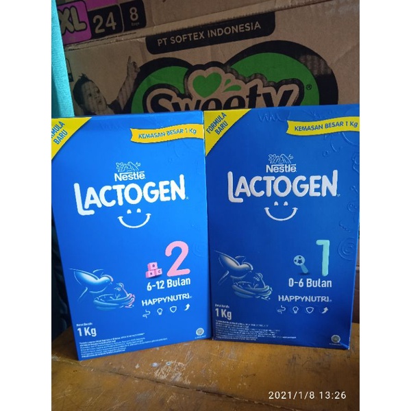 Jual Lactogen 1/lactogen 2 1kg(1000gram) | Shopee Indonesia