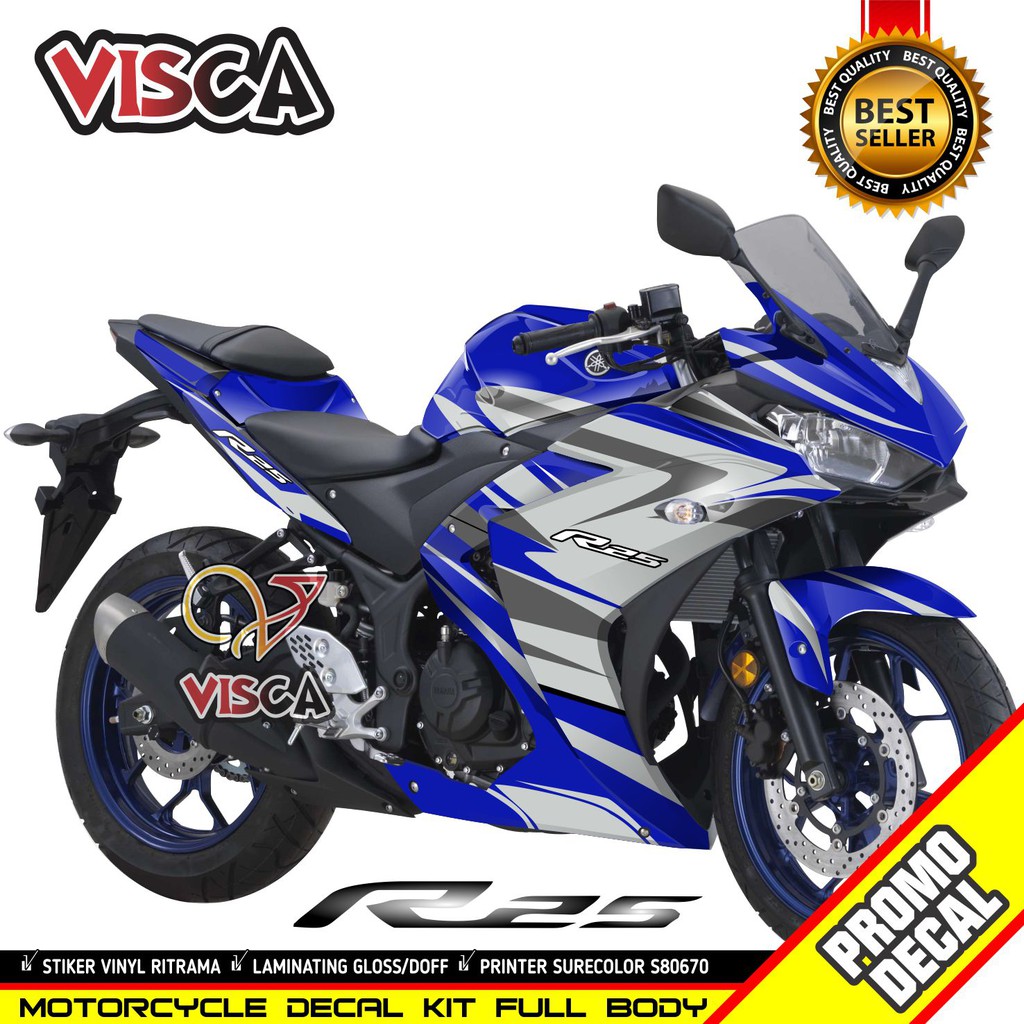Jual Decal R25 Full Body Racing | Shopee Indonesia
