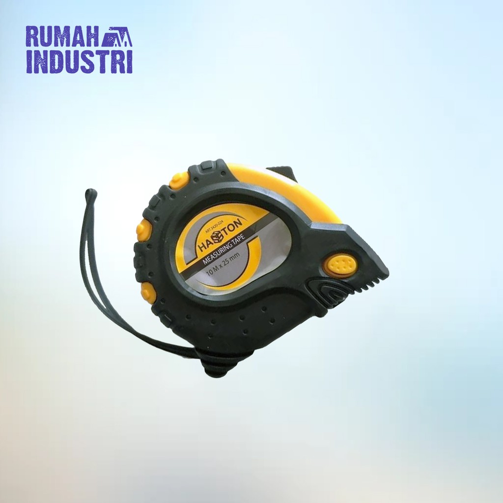 Jual TAHAN BANTING! Meteran Bulat Gulung Roll Meter Bodi Karet Hasston ...