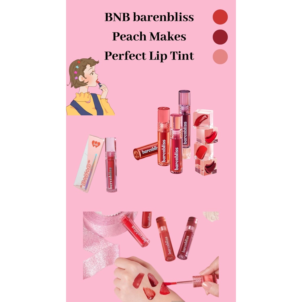 Jual BNB barenbliss Peach Makes Perfect Lip Tint | Shopee Indonesia