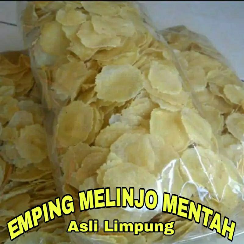 Jual EMPING MELINJO MENTAH ASLI LIMPUNG 500 GR LB | Shopee Indonesia