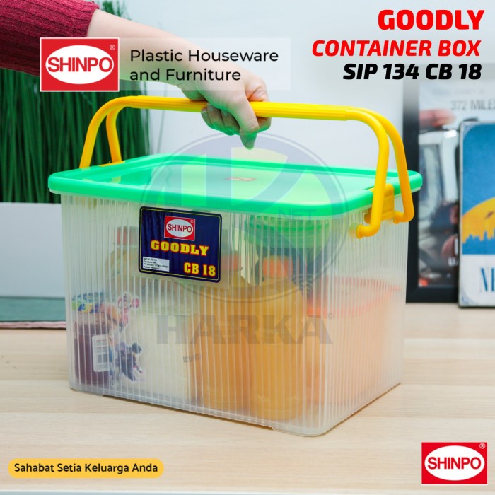 Jual GOODLY CONTAINER BOX 18 LITER | Boks Plastik Piknik, Hantaran ...