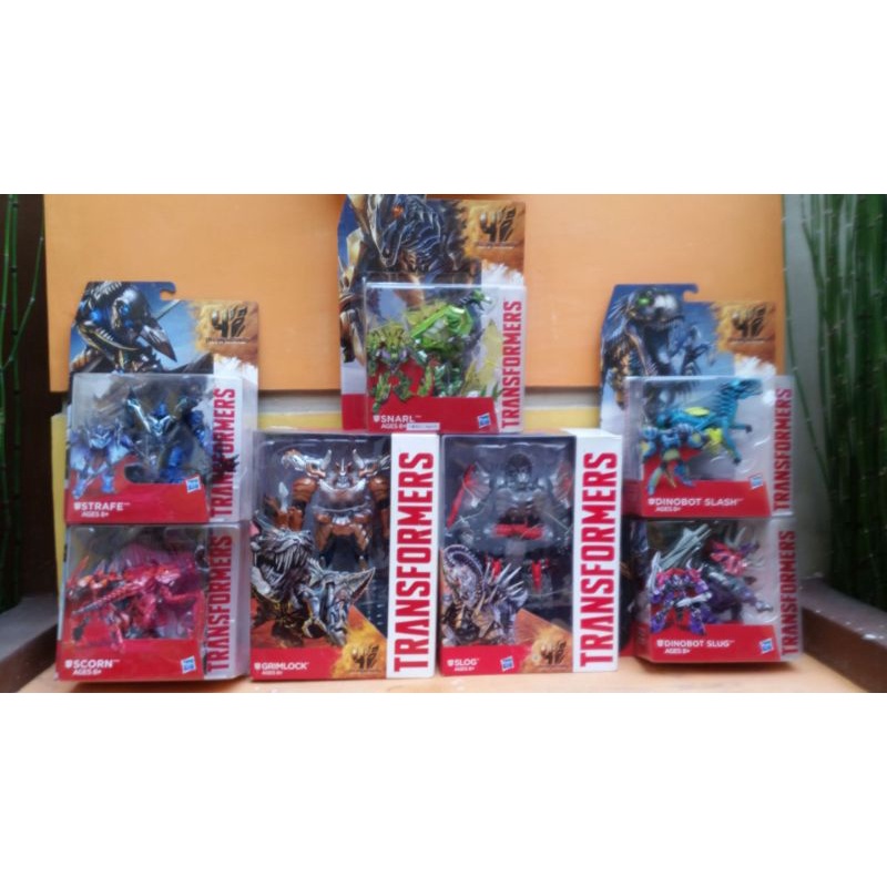 Jual Robot Transformers Dinobot AOE Set 7(Deluxe & Voyager) Original ...