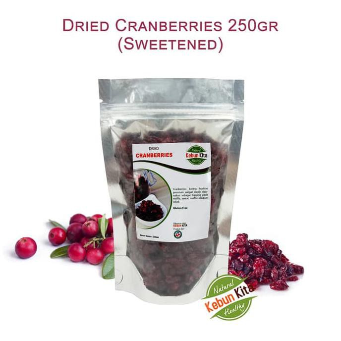 Jual Dried Cranberries 250gr ( Cranberry Kering ) | Shopee Indonesia