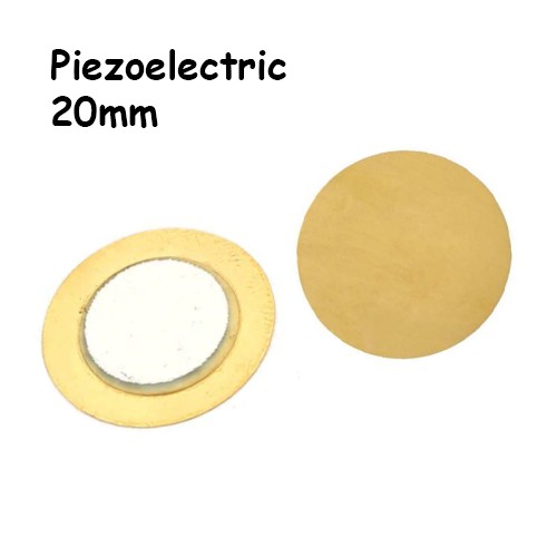 Jual Piezo Electric Ceramic Element Buzzer Piezoelectric 20mm Sound Suara | Shopee Indonesia