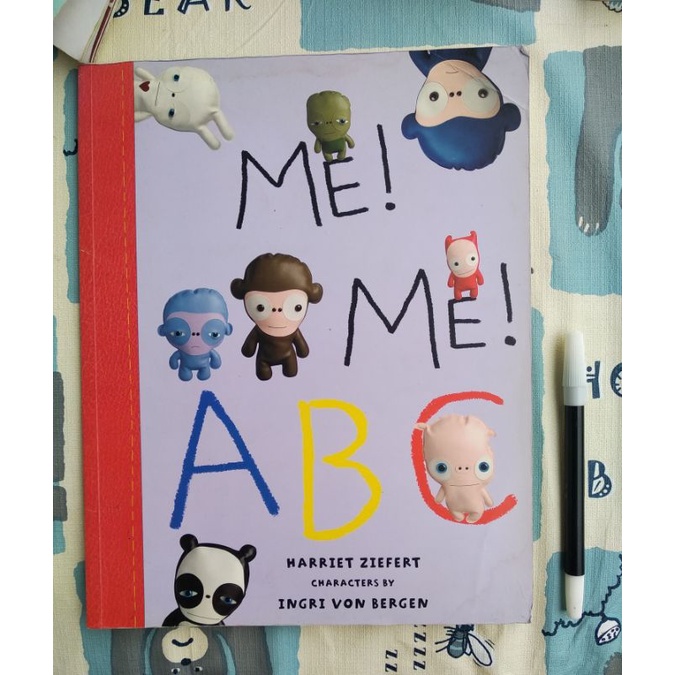 Jual Me! Me!. ABC. Buku mengenal abjad A to Z. Bahasa Inggris. Preloved ...