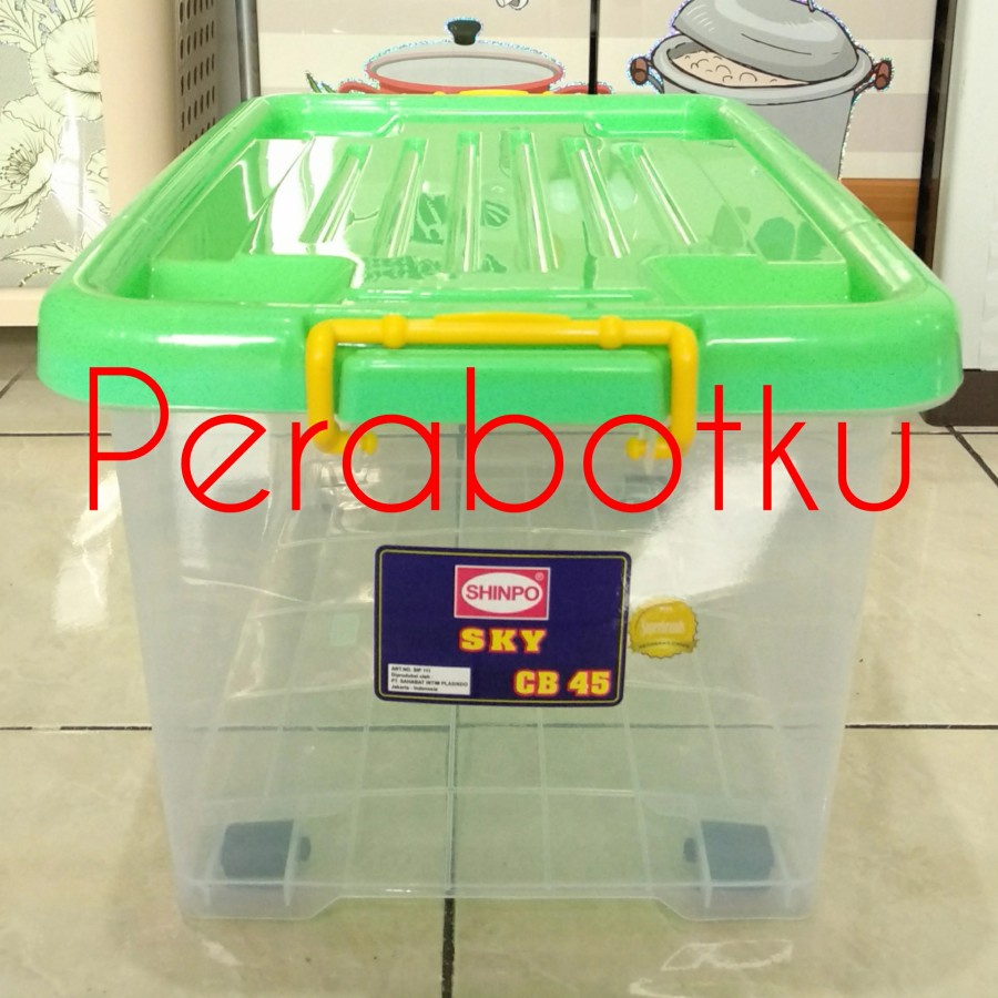 Jual Sky Container CB 45 SIP 111 / Container Box Shinpo + Roda / Kotak ...