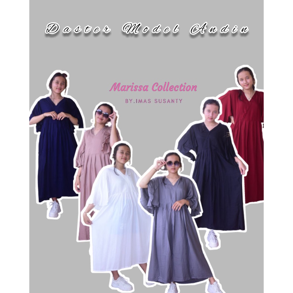 Jual Daster Model Andin Simple Kekinian Nyaman Dipakai | Shopee Indonesia