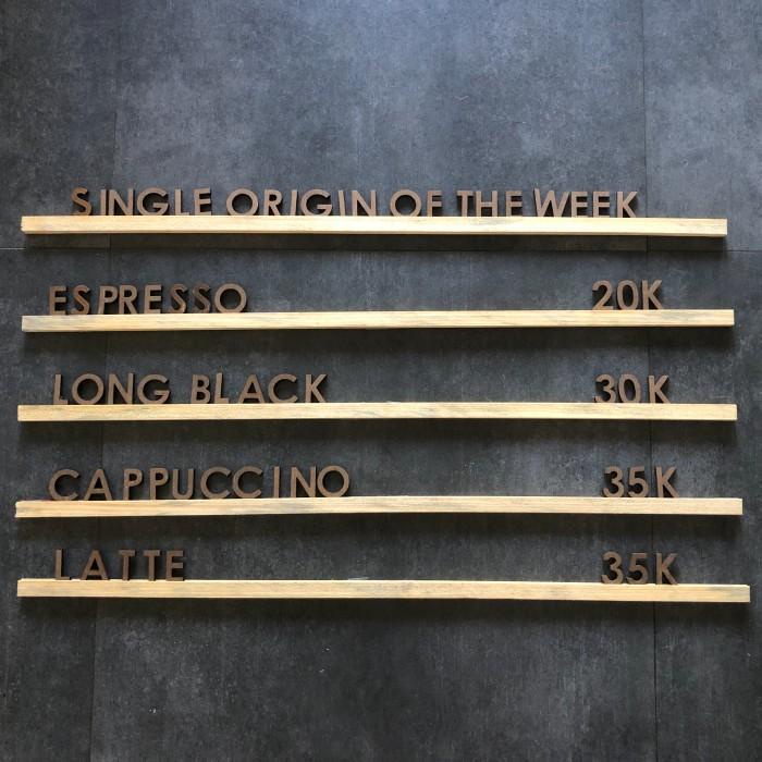 Jual Papan Menu Cafe Kayu Dinding / Letter Board Cafe / Menu Huruf ...