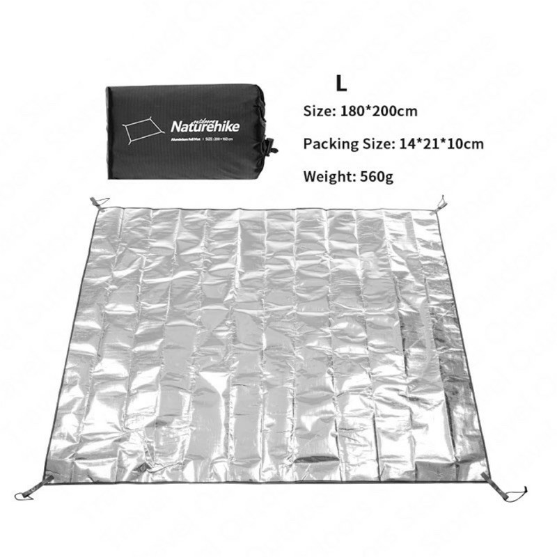 Jual MATRAS LIPAT ALUMUNIUM FOIL NATUREHIKE NH20FCD03 MULTIFUNGSI FLOOR ...