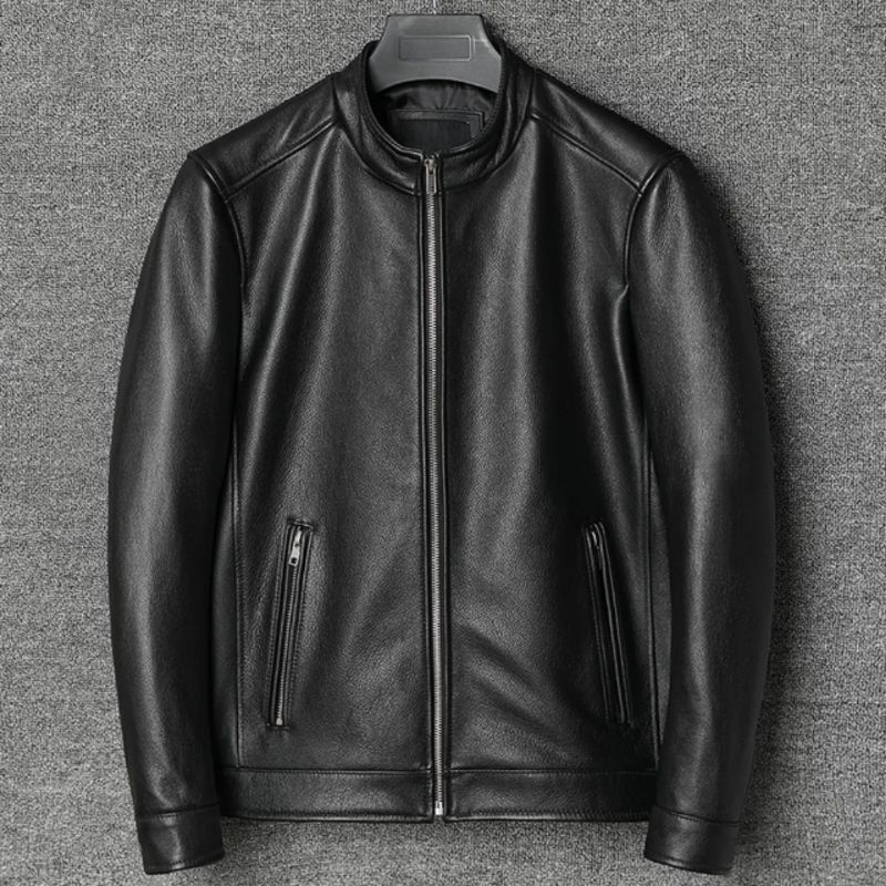 Jual Jaket kulit asli domba model c10 | Shopee Indonesia