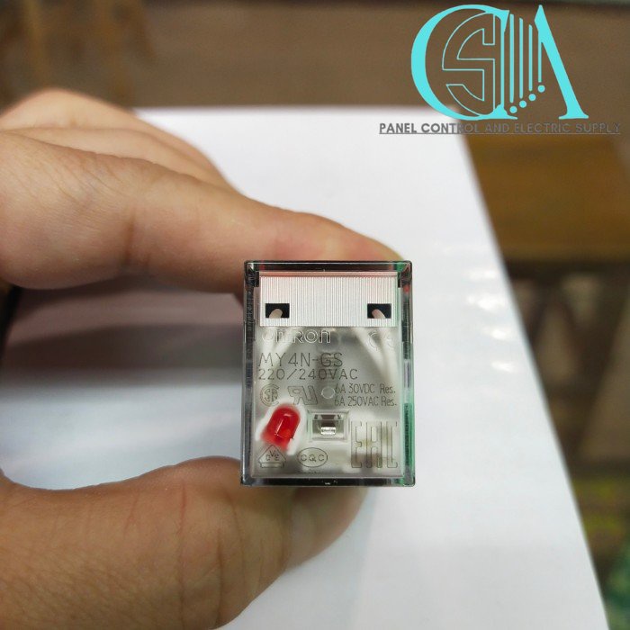 Jual Relay MY4N-GS 220 VAC OMRON | Shopee Indonesia