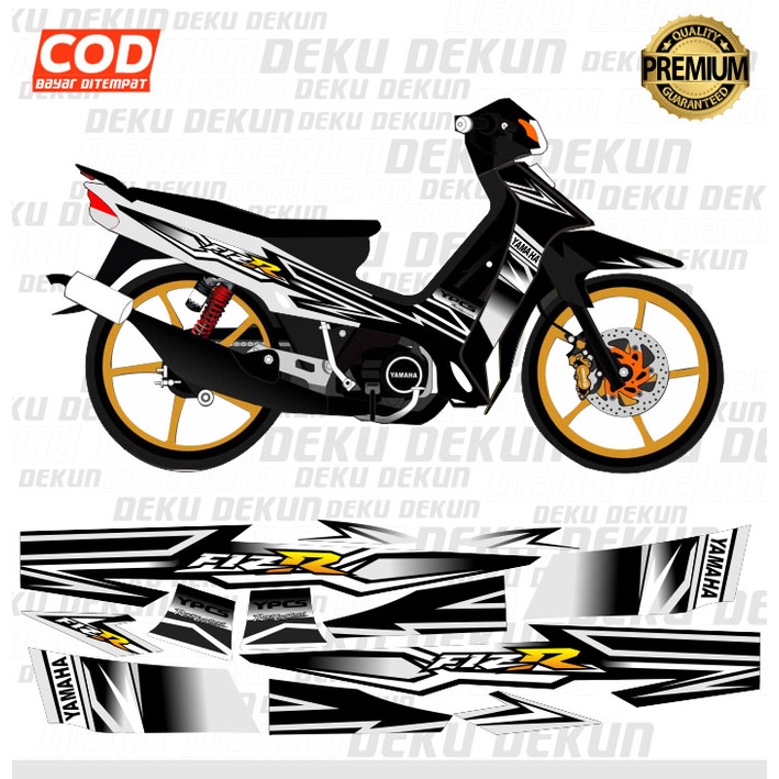 Jual Striping fizr f1zr f1z r Variasi Sport Hitam Sudah Potongan Tahan ...