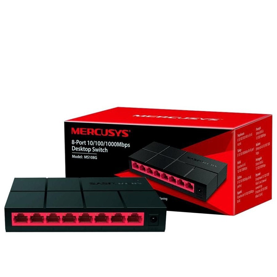 Jual SWITCH HUB 8 PORT GIGABITE 100/1000MBPS | Shopee Indonesia