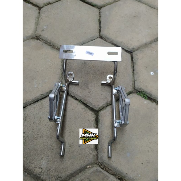 Jual Kupingan tralis tiger Megapro Pangkon tralis set CNC Mp Tiger GL ...