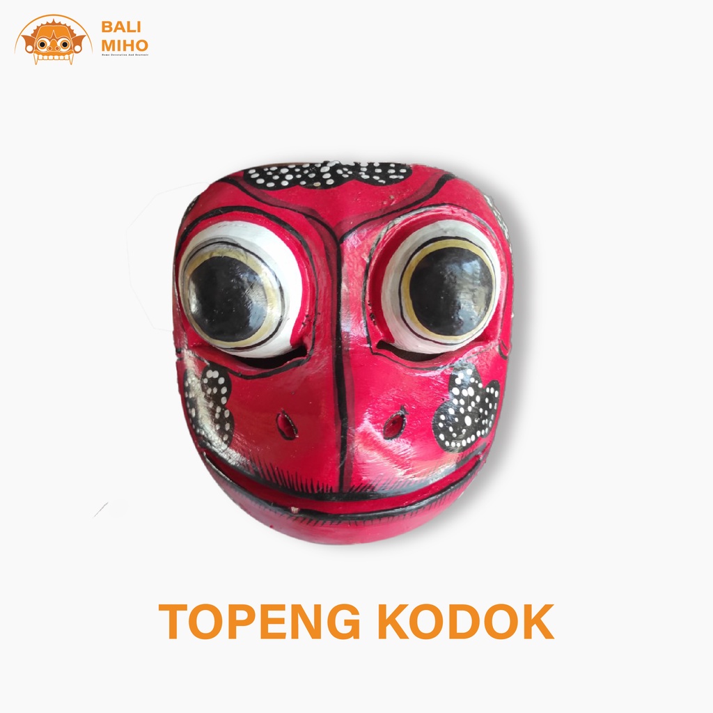 Jual Topeng Kodok - Topeng Katak - Topeng Kayu - Topeng Bali - Topeng ...
