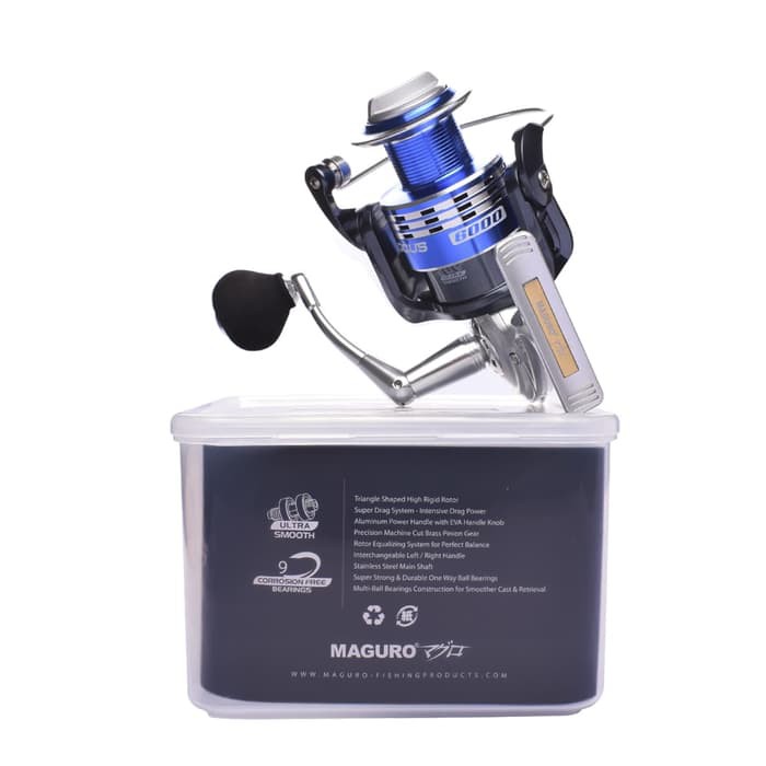 Jual New Sale!! Reel Spinning Maguro Locus 6000 Indonesia Memancing | Shopee Indonesia