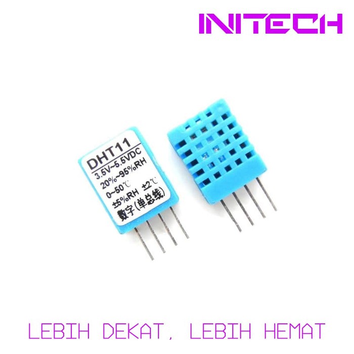 Jual Sensor DHT11 Murah Digital Temperature and Humidity DHT-11 arduino ...