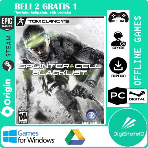 Jual Tom Clancys Splinter Cell Blacklist Complete - Game PC | Shopee Indonesia