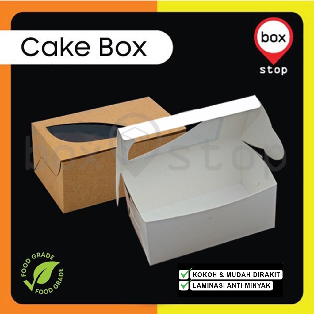 Jual Box Kue - Cake Box - Dus Kue - Kotak Kue - 20x12x9 cm - MIKA ...