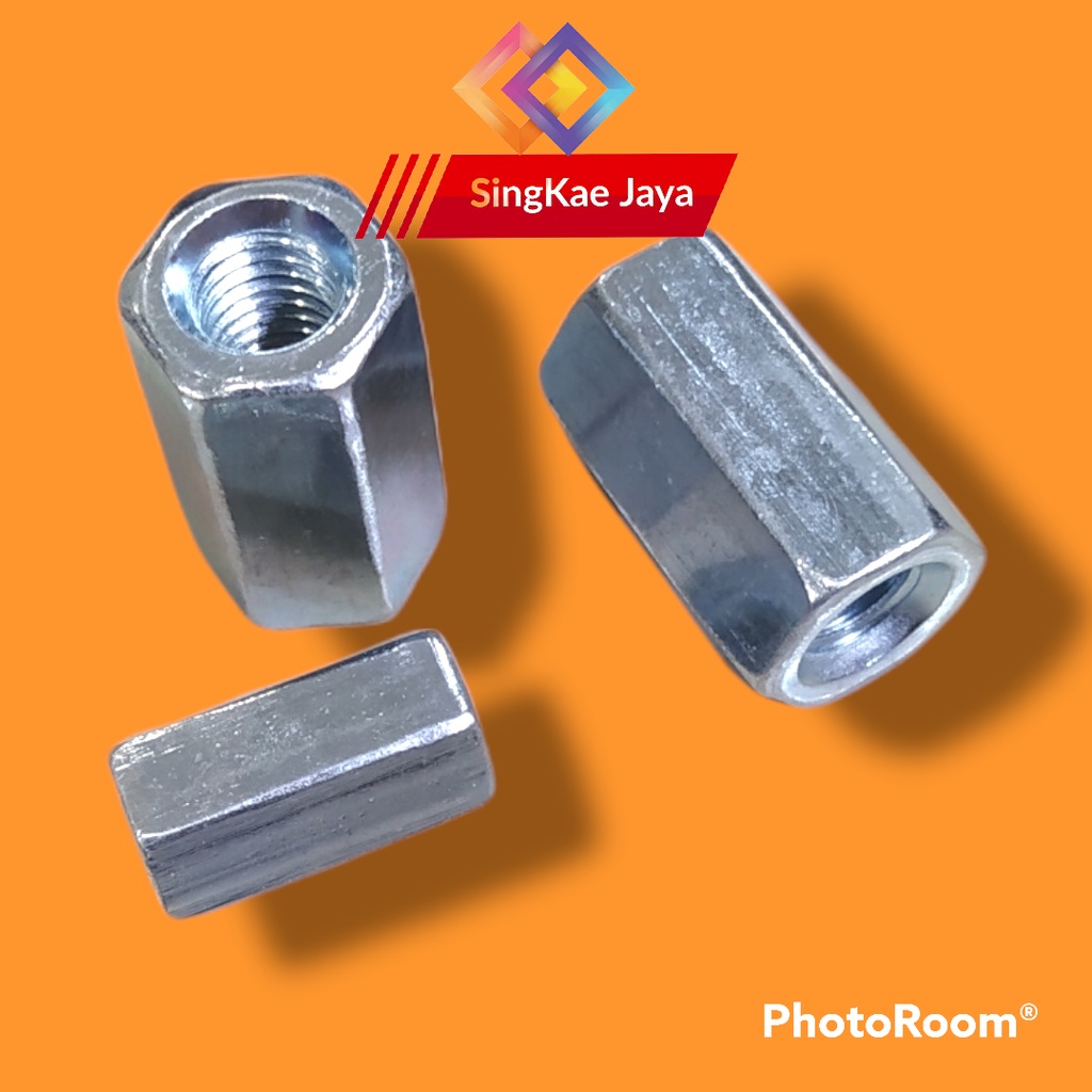 Jual Long Nut M-12 | Mur Panjang 12mm | Shopee Indonesia