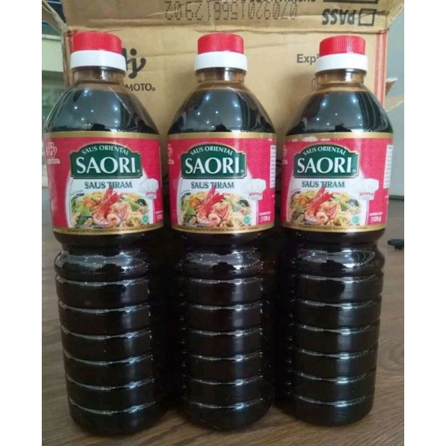 Jual Saori saos tiram saos teriyaki botol 1 liter | Shopee Indonesia
