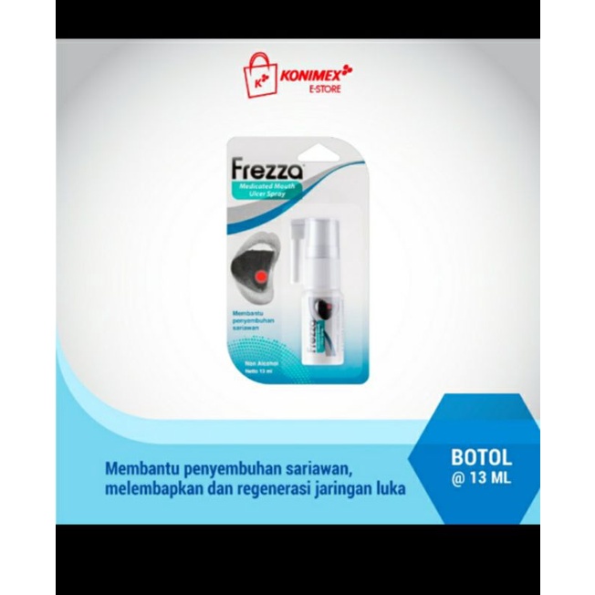Jual Frezza Medicated Mouth Ulcer Spray 13ml | Shopee Indonesia