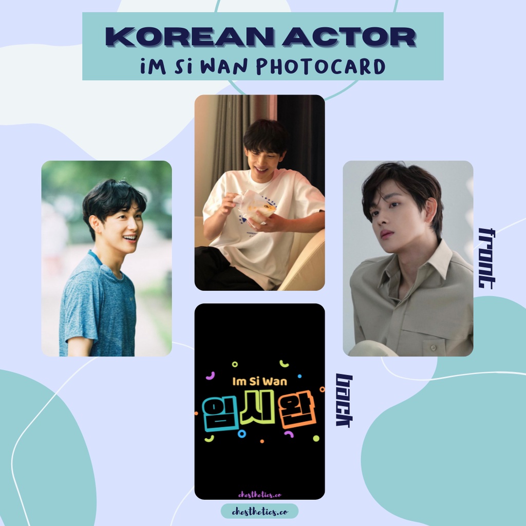 Jual [CUSTOM] Aktor Korea K-Drama Photocard Kim Woobin Lee Jehoon Son Sukku Kim Soohyun Ryu ...