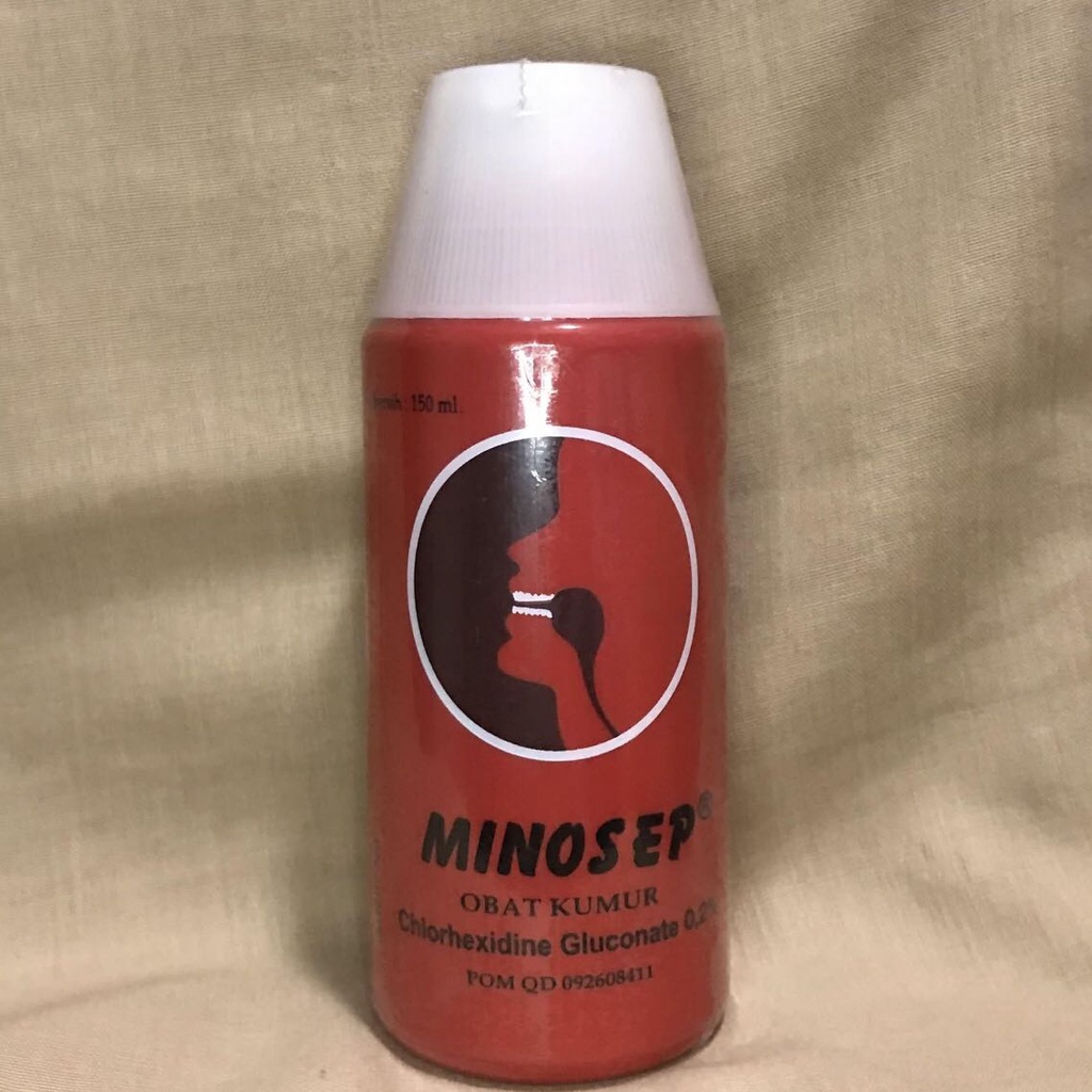 Jual MINOSEP obat kumur 60 ml | Shopee Indonesia