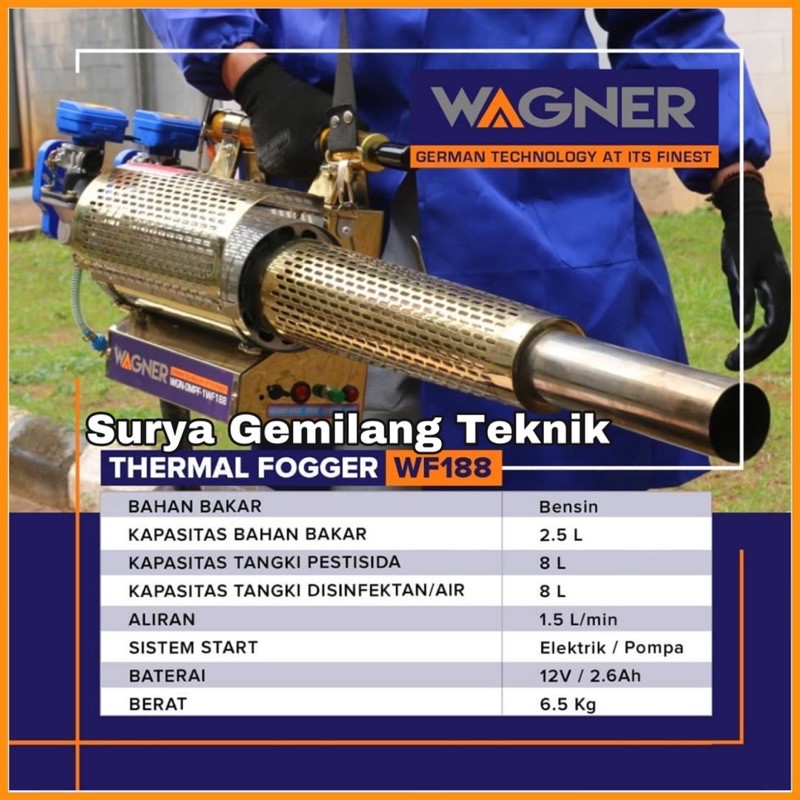 Jual Mesin Fogging WF 188 WAGNER Alat Semprot Nyamuk Alat Fogging ...