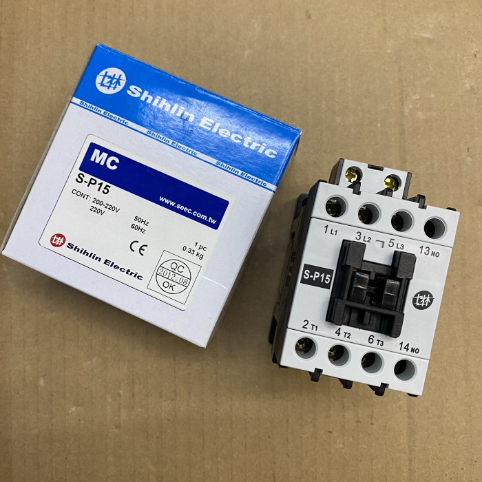 Jual Produk Terbaru Kontaktor Shilin Contactor Sp 15 25A 220V | Shopee ...