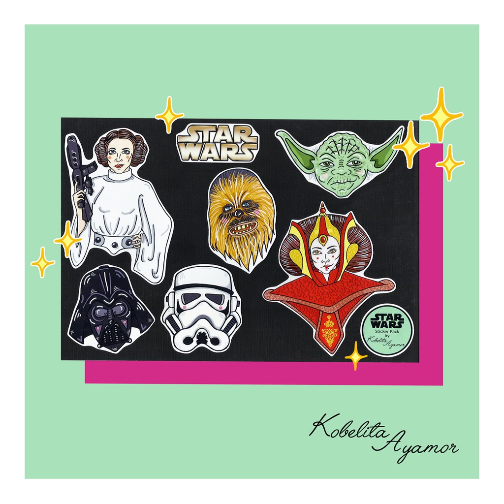 Jual Sticker Pack Star Wars | Shopee Indonesia