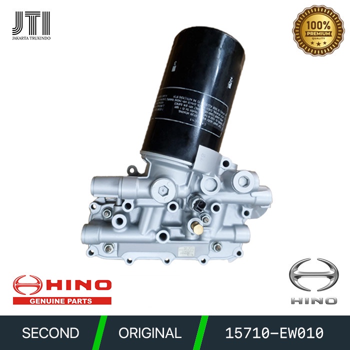 Jual OIL COOLER ASSEMBLY HINO 500 FM 260 JD 15710-EW010 15700-E0B63 ...
