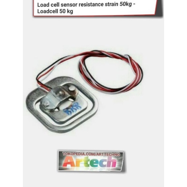 Jual LOADCELL 50KG / LOAD CELL 50 KG SENSOR BERAT RESISTANCE STRAIN ...
