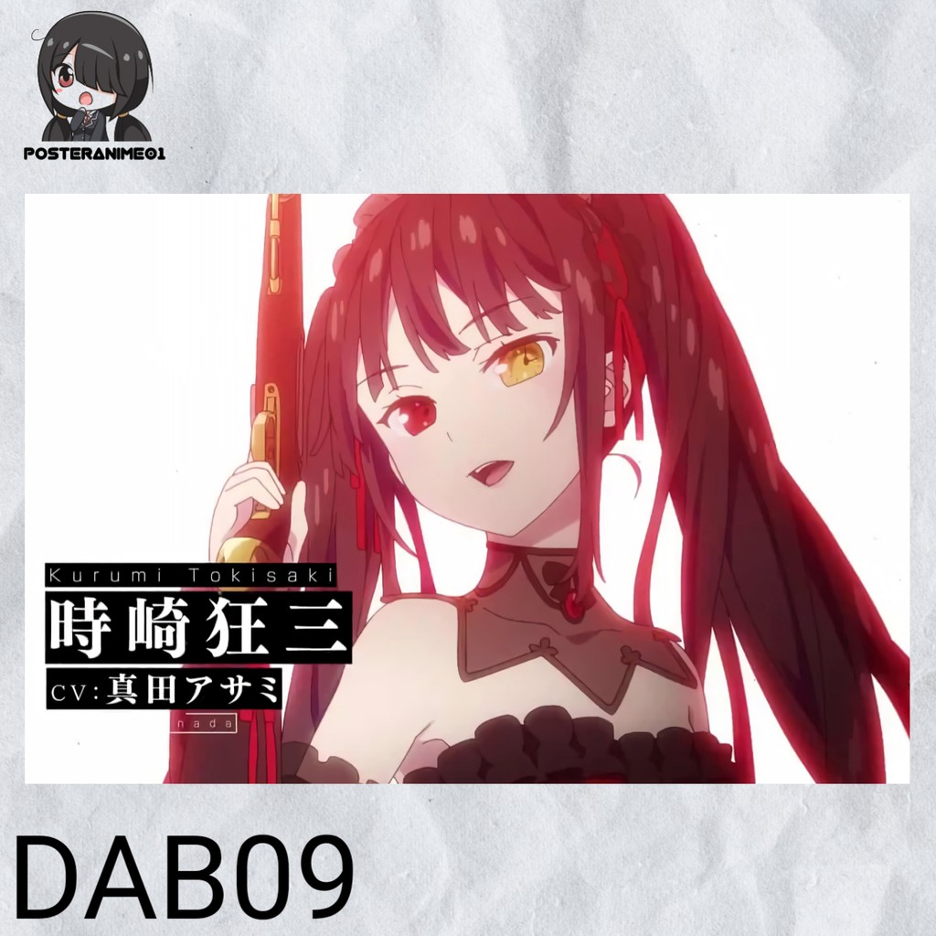 Jual Poster Anime Date A Bullet | Poster Date A Bullet | Shopee Indonesia