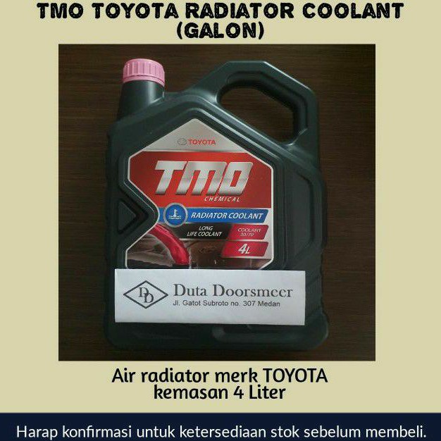 Jual TMO Toyota Radiator Coolant Air Radiator Toyota 4 Liter | Shopee ...