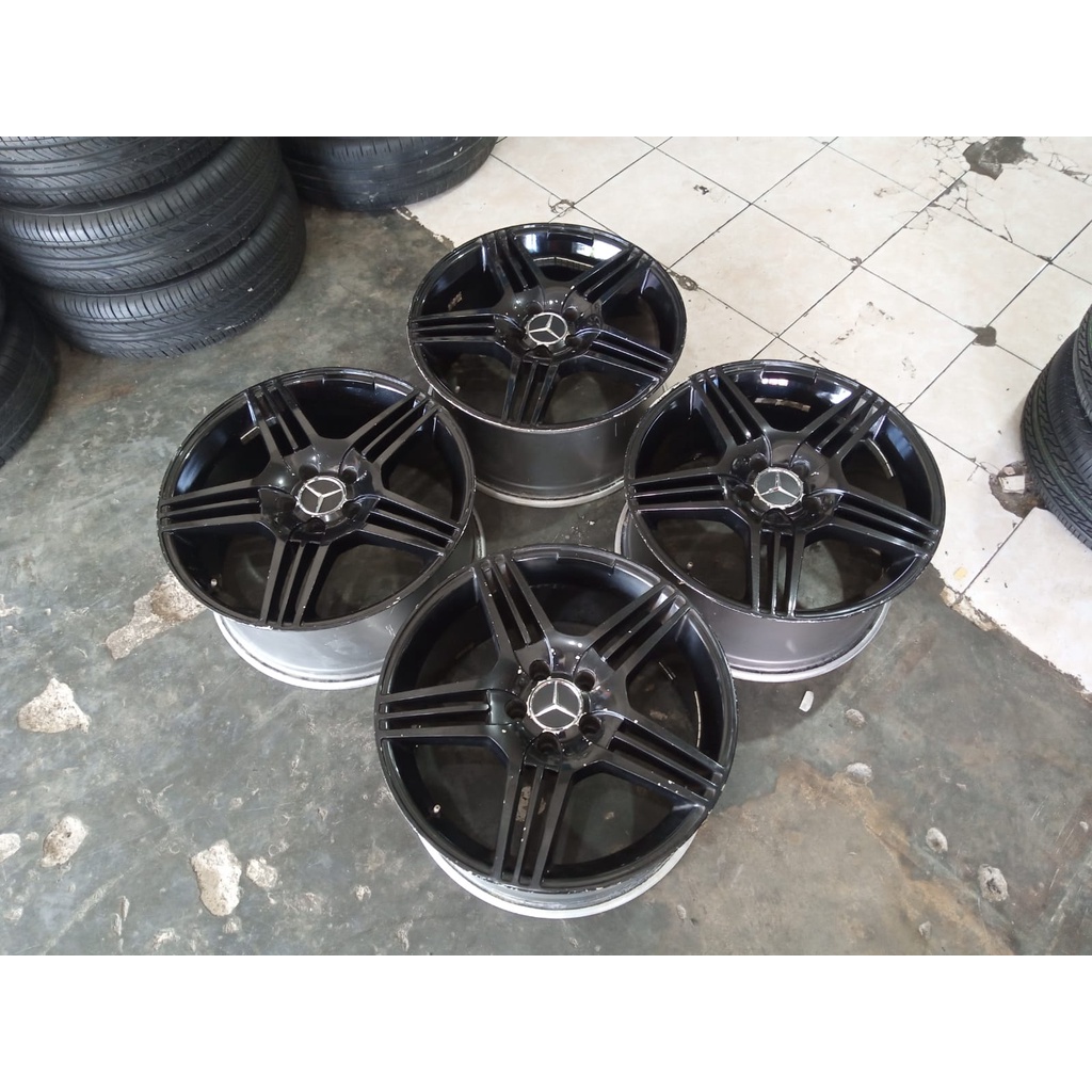 Jual velg racing bekas mercy ring 18x8,5 pcd 5x112 seken bekas murah ...
