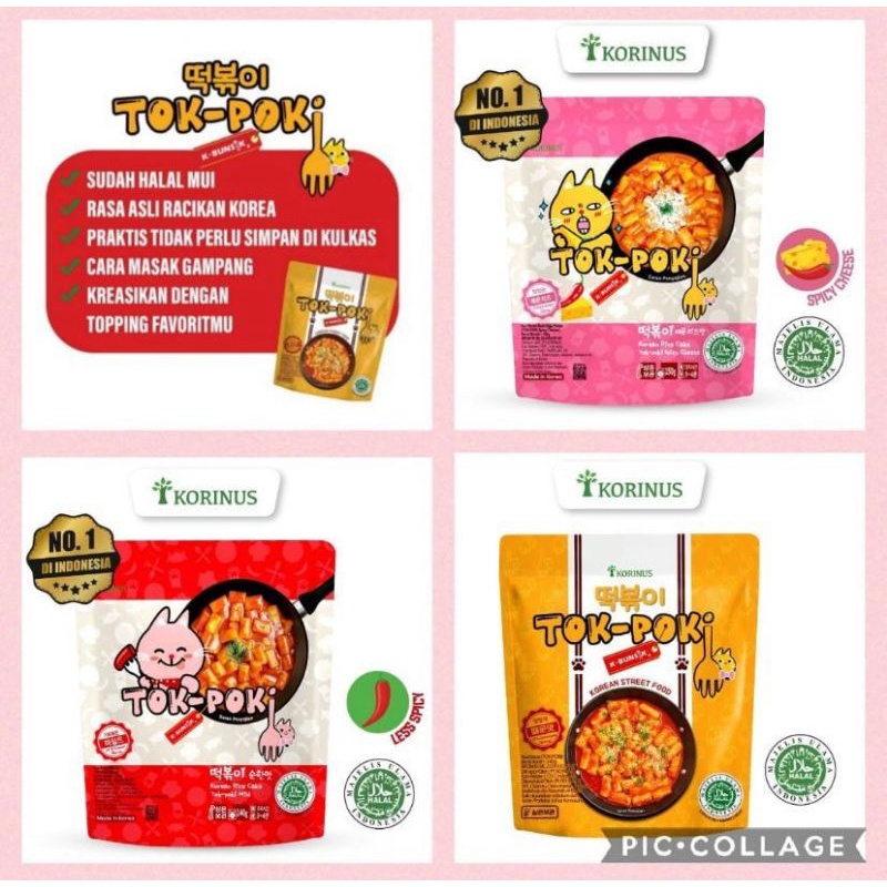 Jual Tok-poki korinus korean food | Shopee Indonesia