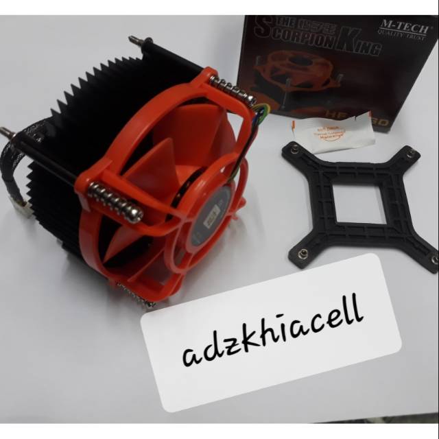 Jual Fan / kipas / CPU COOLER FAN PROCESSOR LGA SCORPION KING 775 BAUD ...