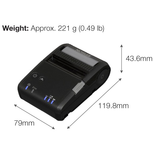 Jual Epson Wifi ( WI-Fi ) Thermal Portable Mobile Receipt Printer TM ...