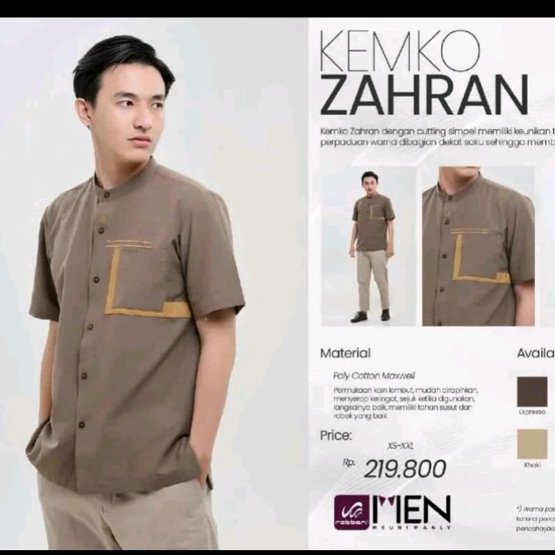 Jual RABBANI - kemko rabbani - kemko lengan panjang - baju koko rabbani ...