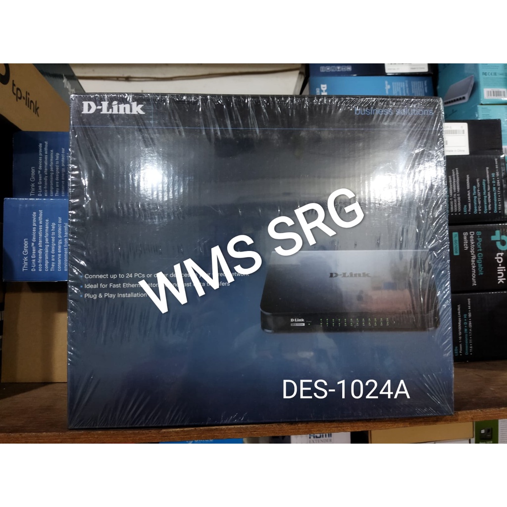Jual DLINK DES-1024A SWITCH HUB 24 PORT ( PLASTIK ) | Shopee Indonesia