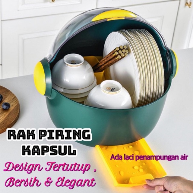 Jual Tempat Piring Rak Kapsul Untuk Piring Mangkok Dan Peralatan Makan ...