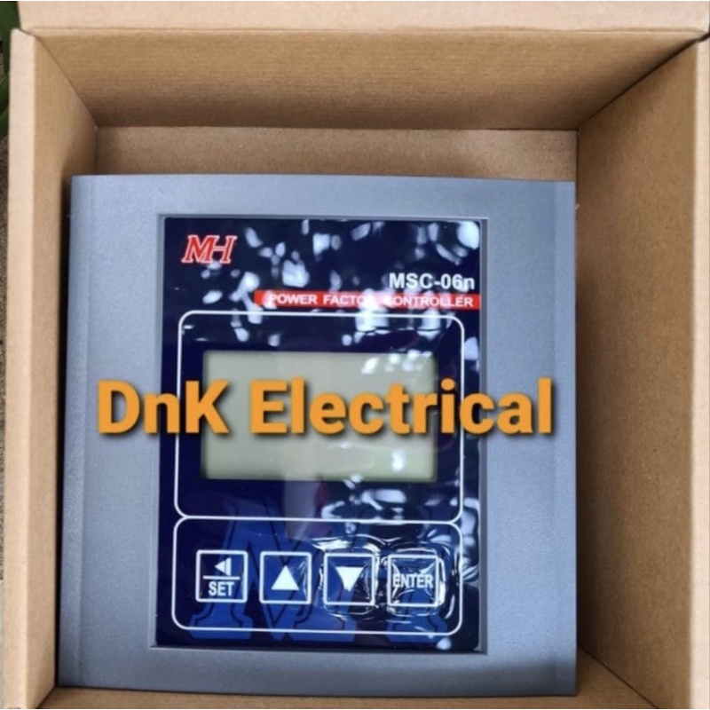 Jual Power Factor Controller Regulator PFR 6 Step/6Step MH MSC-06N/MSC06N | Shopee Indonesia