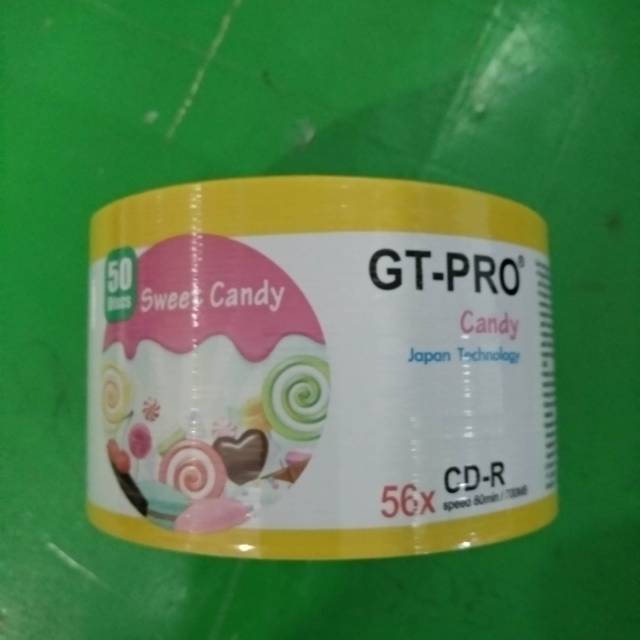 Jual CD R CD kosong GT PRO CANDY harga Eceran per keping | Shopee Indonesia