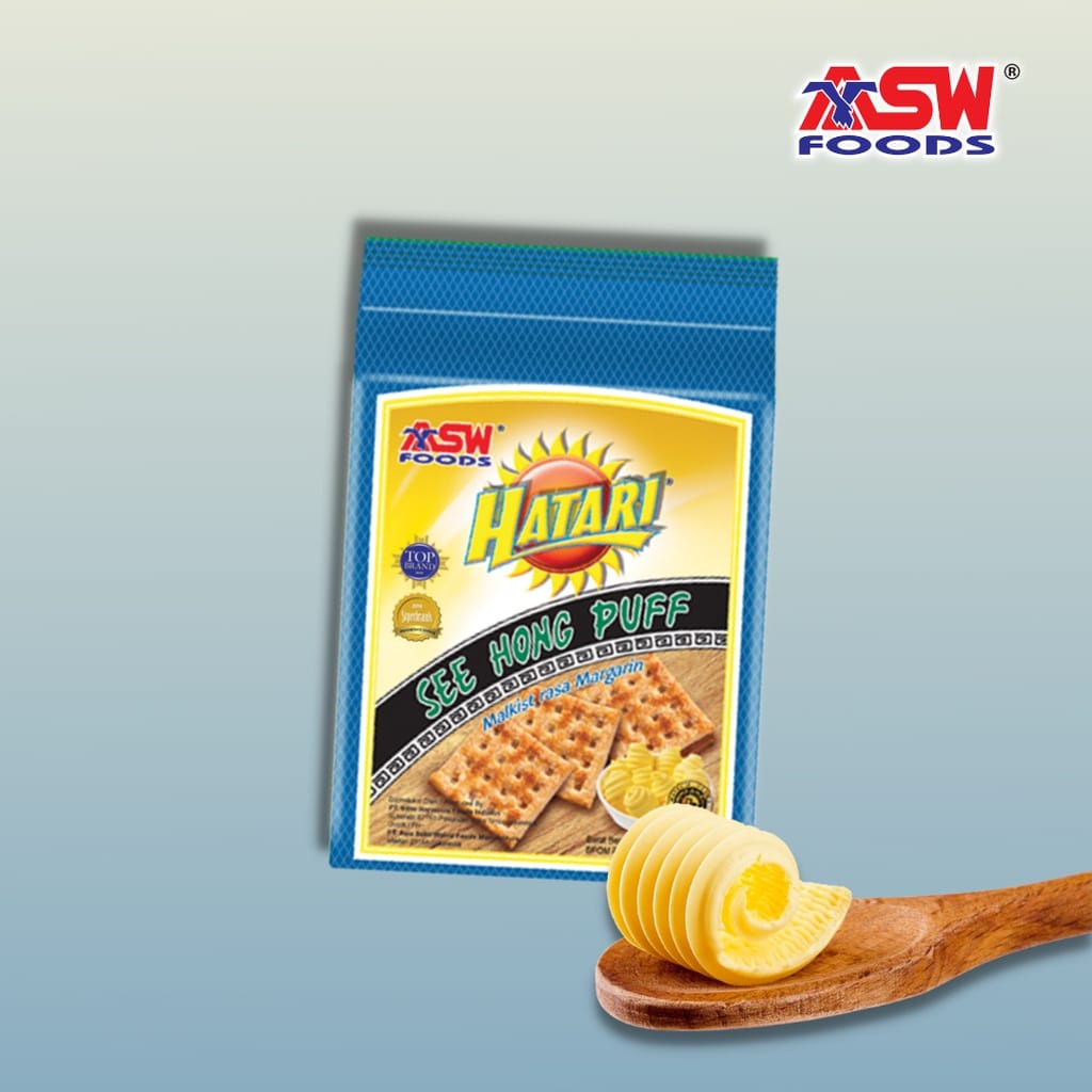 Jual Hatari See Hong Puff 245g Margarin / Malkist / Crackers / Kelapa ...