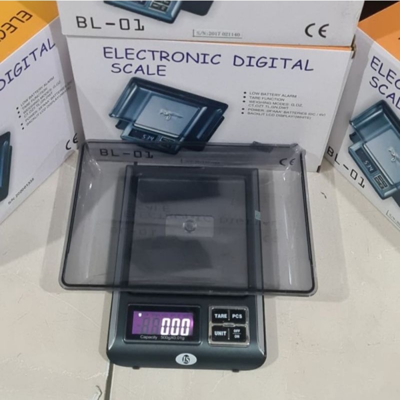 Jual sonic BL-01 timbangan emas mini balance BL-01 akurasi 500gr ...